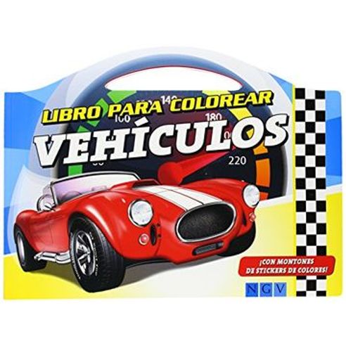 LIBRO PARA COLOREAR VEHICULOS - librerialerner