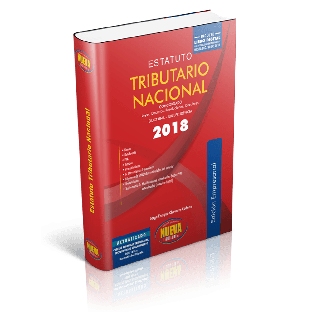 Estatuto Tributario Nacional 2018 Librerialerner